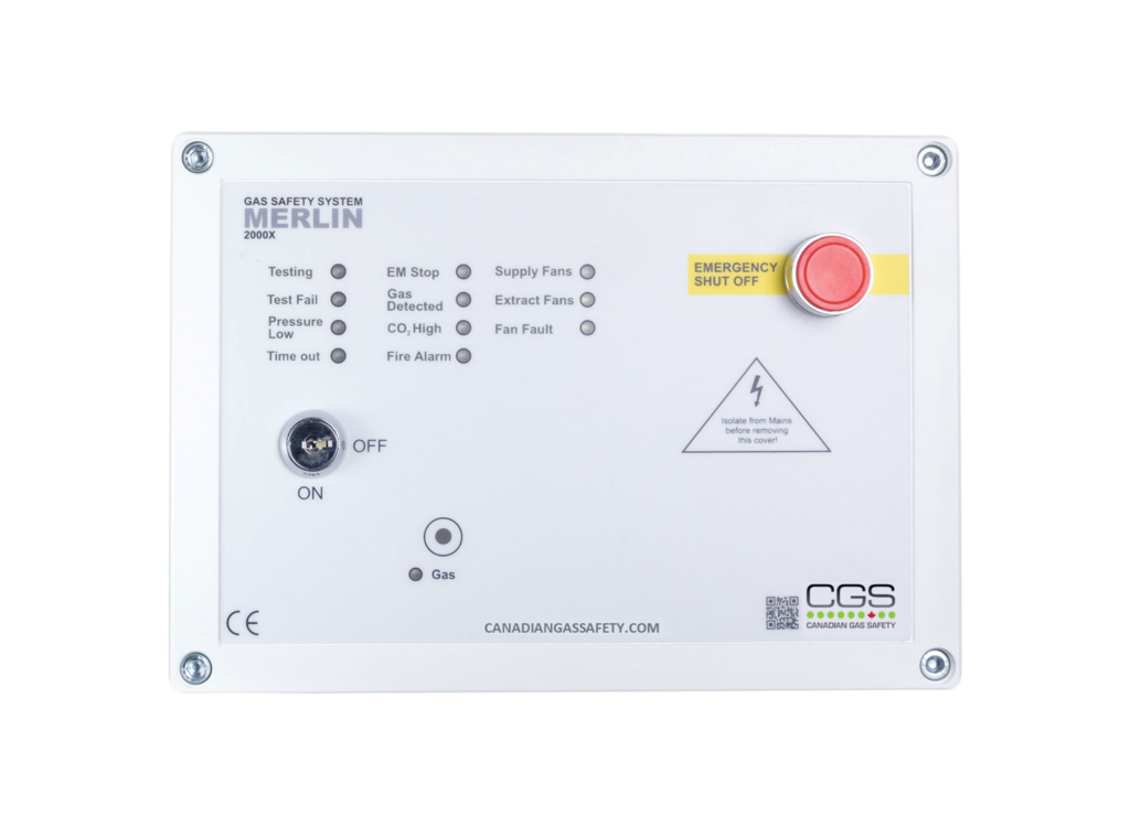 Merlin 2000X incl. Gas Pressure Proving Transducer & CO protection ...